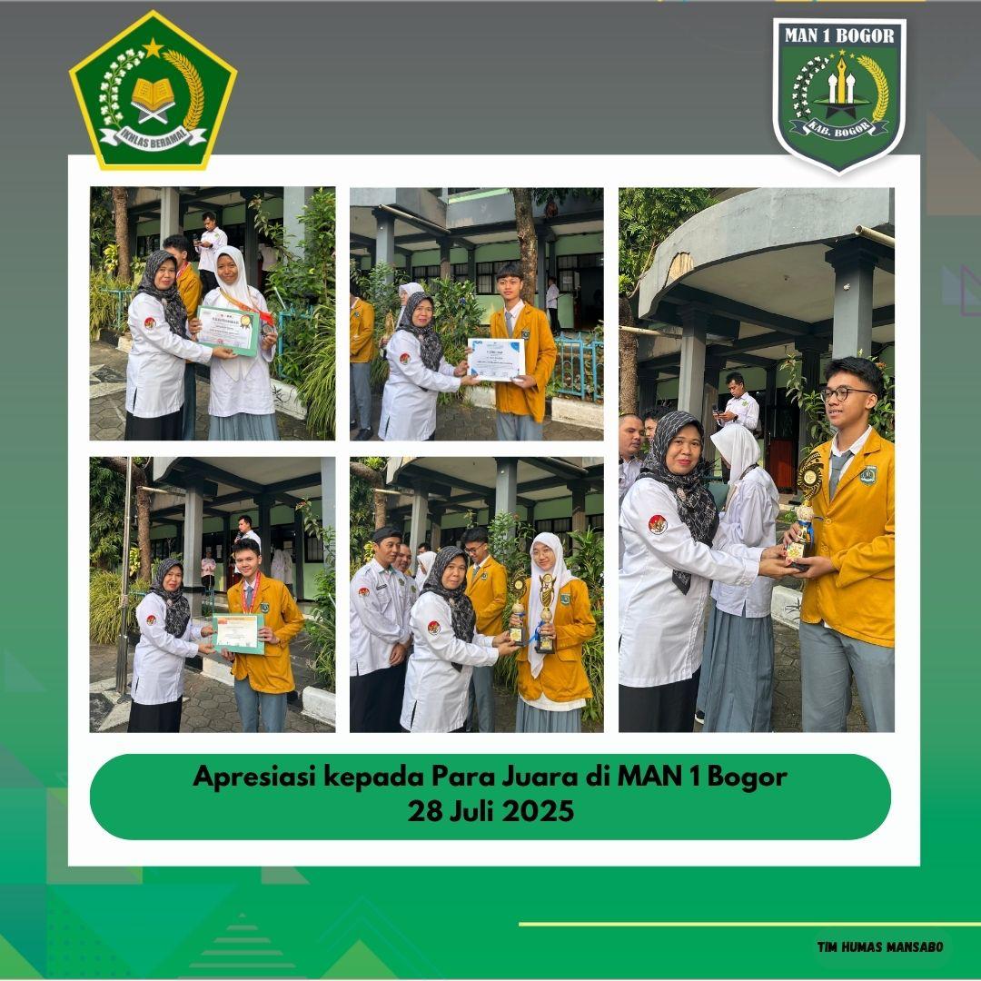 MAN 1 Bogor - MAN Plus Keterampilan